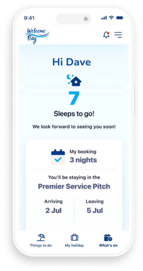 Mobile App for Holiday Parks - Digital Signage | Holidaymaker